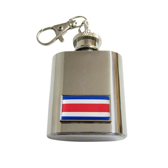 Kiola Designs | Other | Thin Bordered Costa Rica Flag Keychain Flask ...